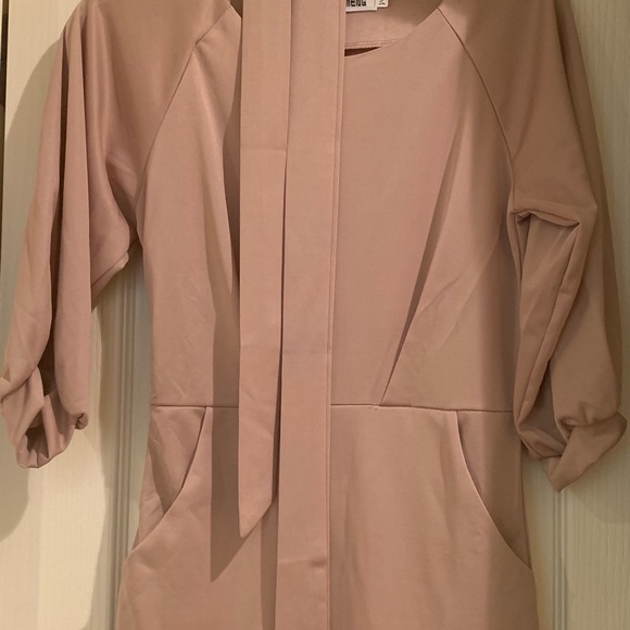 Dresses | Malloom Women Puff Sleeve Sheath Slim Dress | Poshmark